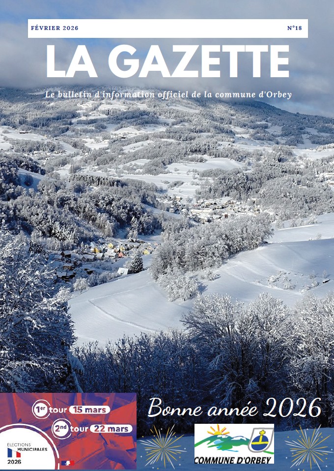 Gazette n°18 février 2026 • Site officiel de la Commune d'Orbey située ...